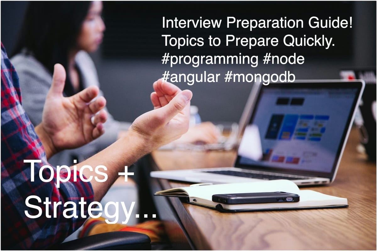 🚀 Interview Preparation Guide! Topics to Prepare Quickly. #programming ...